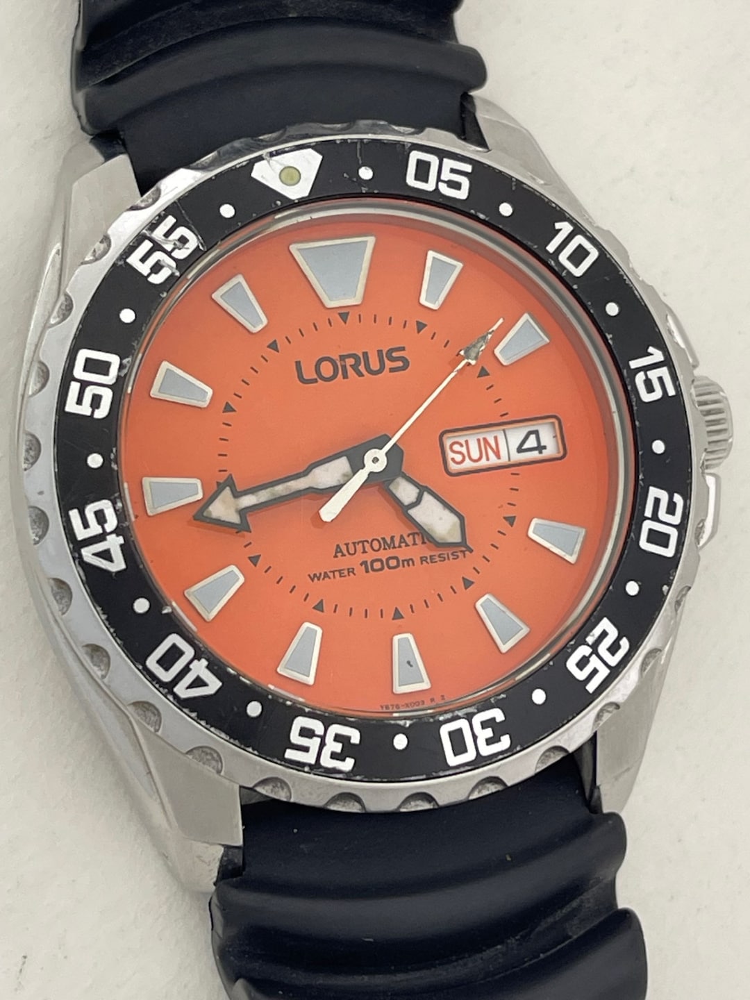 Lorus Diver Automatic Calendar Quick Set Day/date Sapphire Display ...
