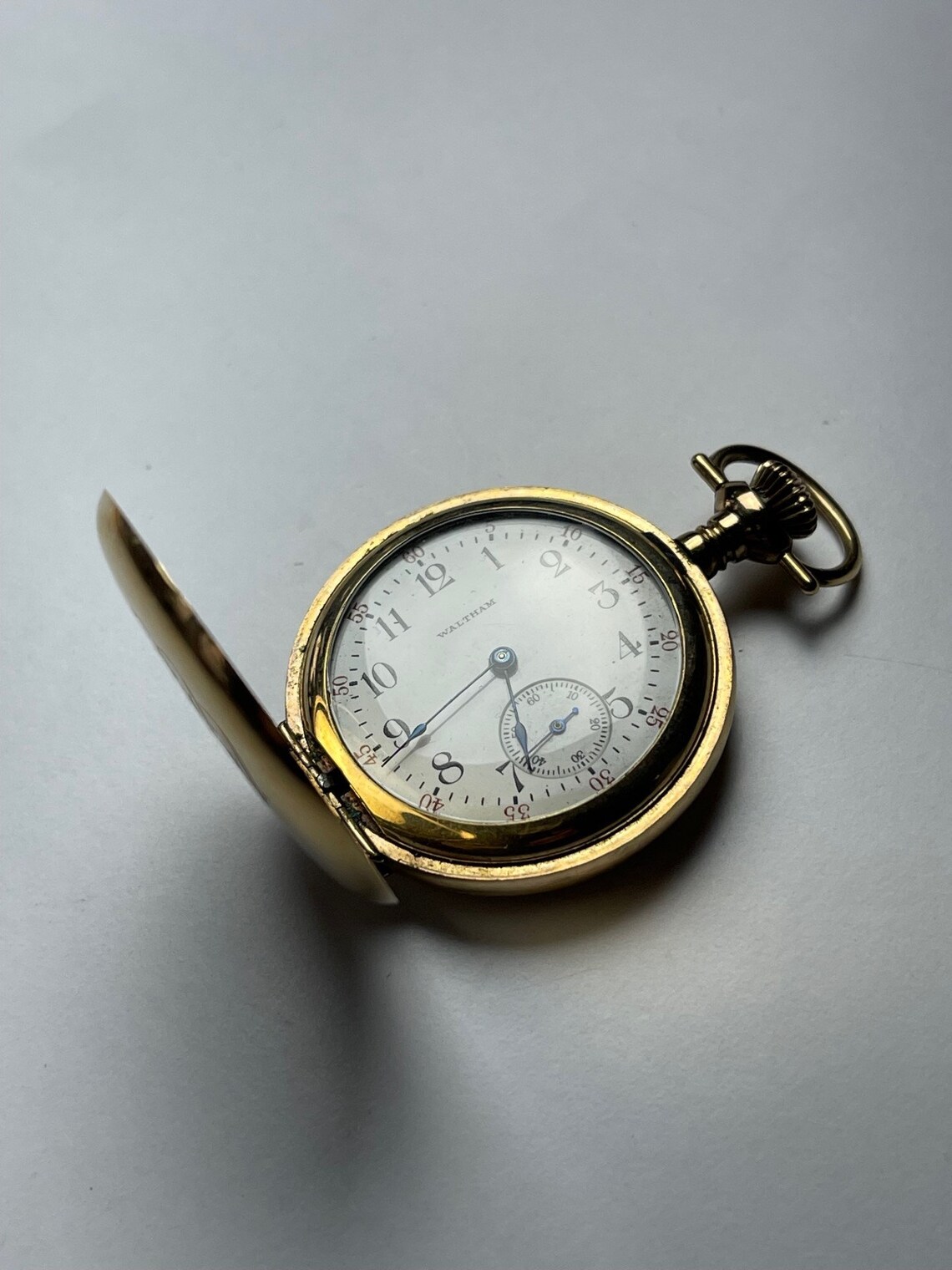 Waltham Railroad Doctors 14K GF Hunter Case Savonette Antique Pocket ...