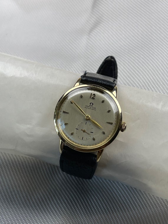 Omega Bumper Automatic Solid 14K(585)Gold Classic Dre… - Gem