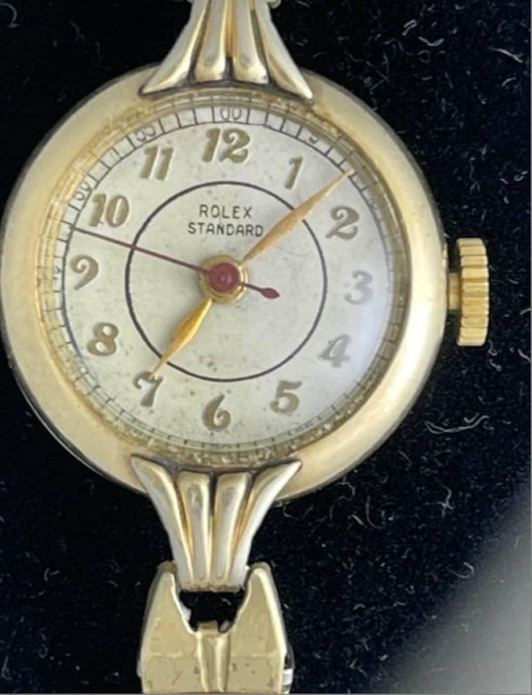 Rolex Standard Ladies Doctors Medical Gold Capped Vintage Swiss Made ...