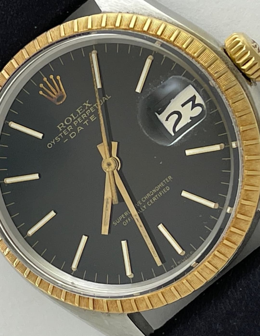 Rolex Oyster Perpetual Date Superlative Chronometer Officially ...