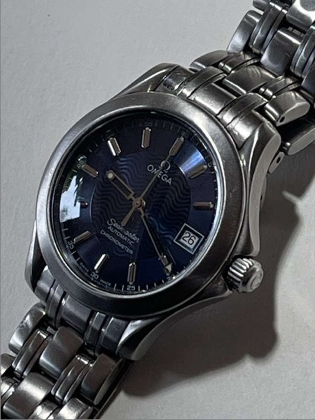 Omega Seamaster Automatic Chronometer Adj. 5 Pos.temp.two Tone Royal ...