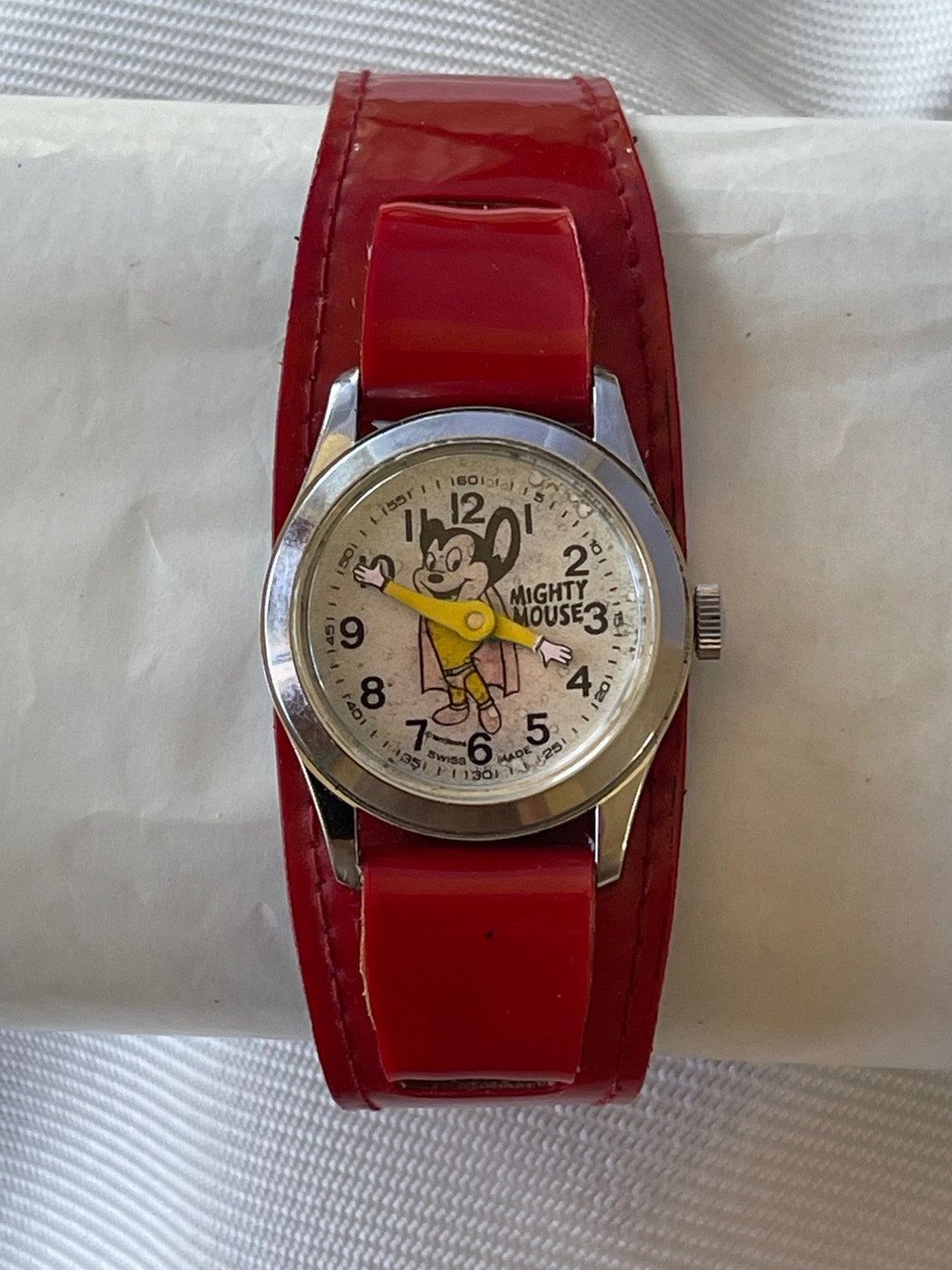 Mickey / Mighty Mouse Bradley Terrytoons Character Diamond Tooled 23 ...