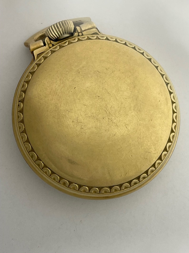 Elgin Railroad 10KRP Gold Porcelain Montgomery Dial Chronometer Vintage ...