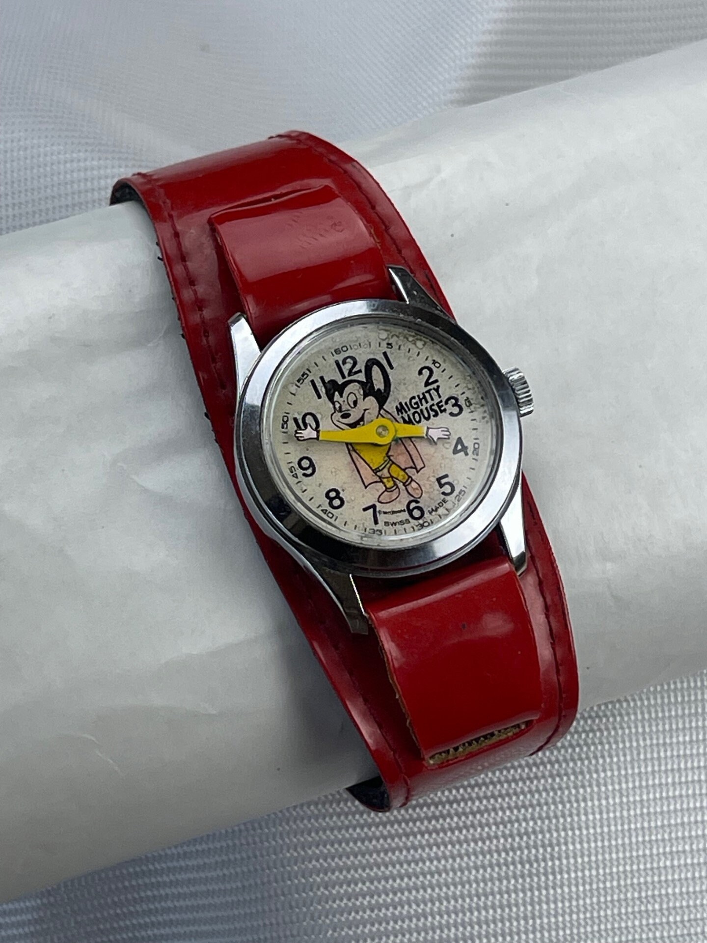 Mickey / Mighty Mouse Bradley Terrytoons Character Diamond Tooled 23 ...