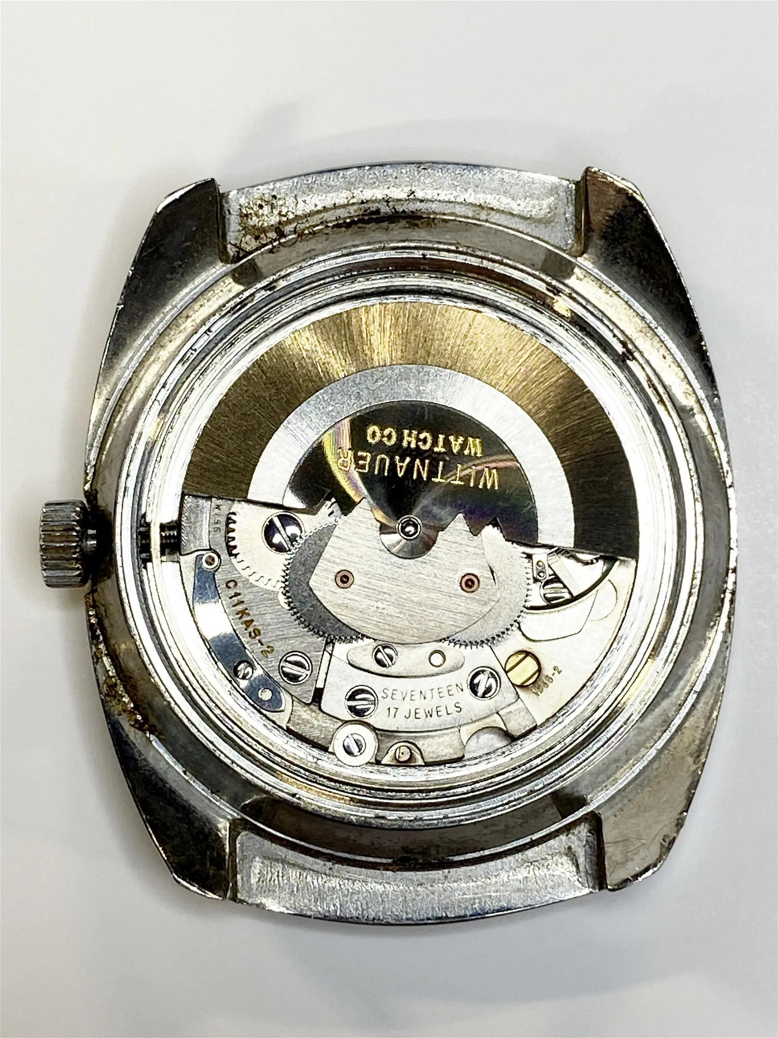 Wittnauer Geneve Longines Automatic Cal.c11kas-2 Push Quick Set Date ...