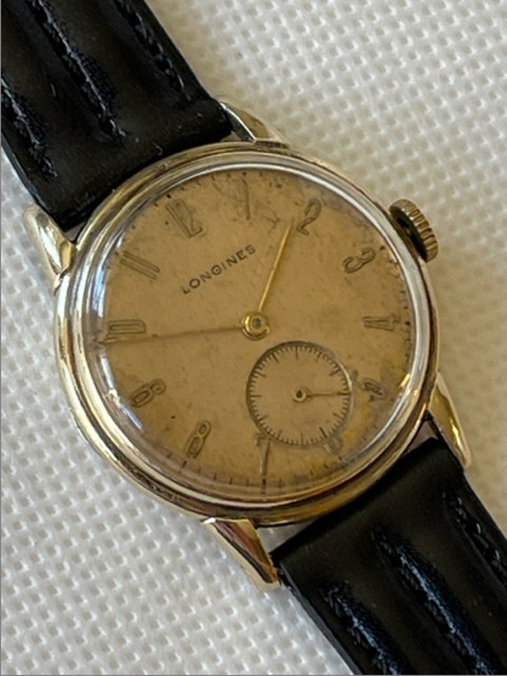 Longines 10K Gold Field Calatrava Military WWII 1945 … - Gem