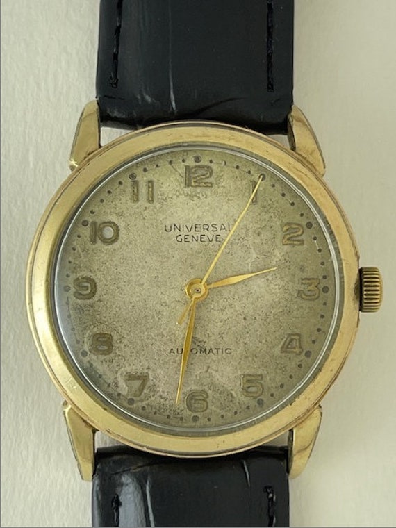 Universal Genève Bumper Automatic Gold Capped Screw Down Back - Etsy