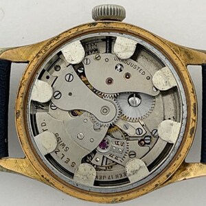 Selza Automatic Military Pilot Aviation WW2 Cold Capped Stainless Steel ...