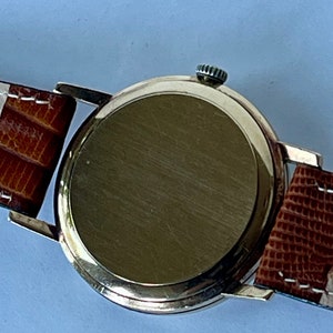 Longines Solid 9K375 Gold DS&S Baume Case Cal.6952 Calendar Date ...