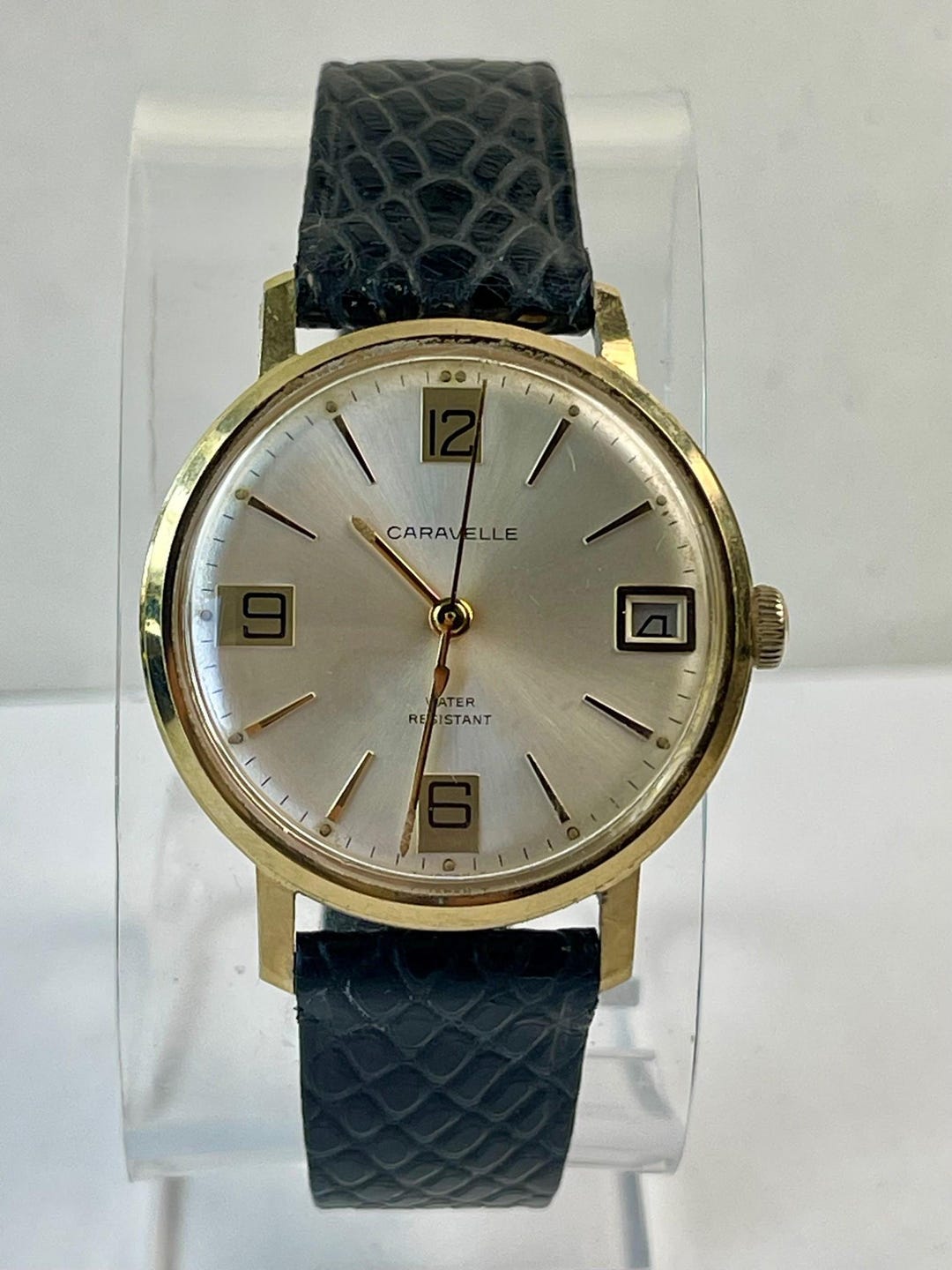 Caravelle by Bulova Classic Dress Calendar Date Two Tone Dial Cal.11dpd ...