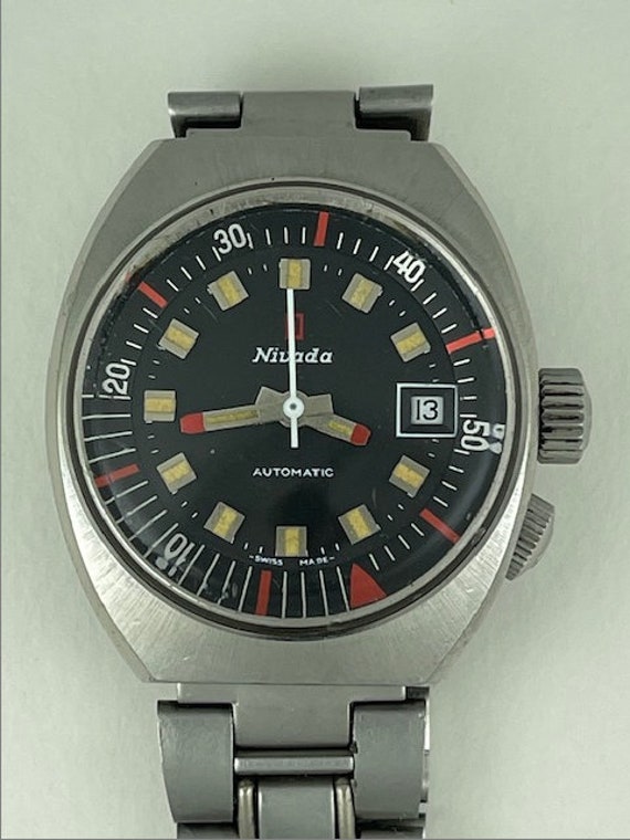 Nivada AUTOMATIC DIVER COMPRESSOR Screw Down Case Back Ladies - Etsy
