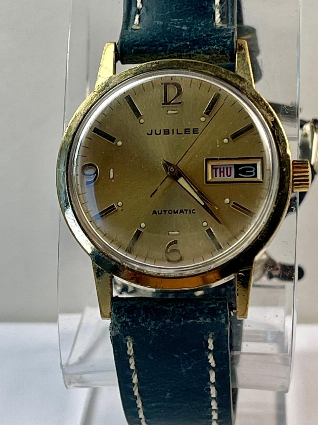 Jubilee Longines Automatic Calendar Day/date Movement Gold Capped ...