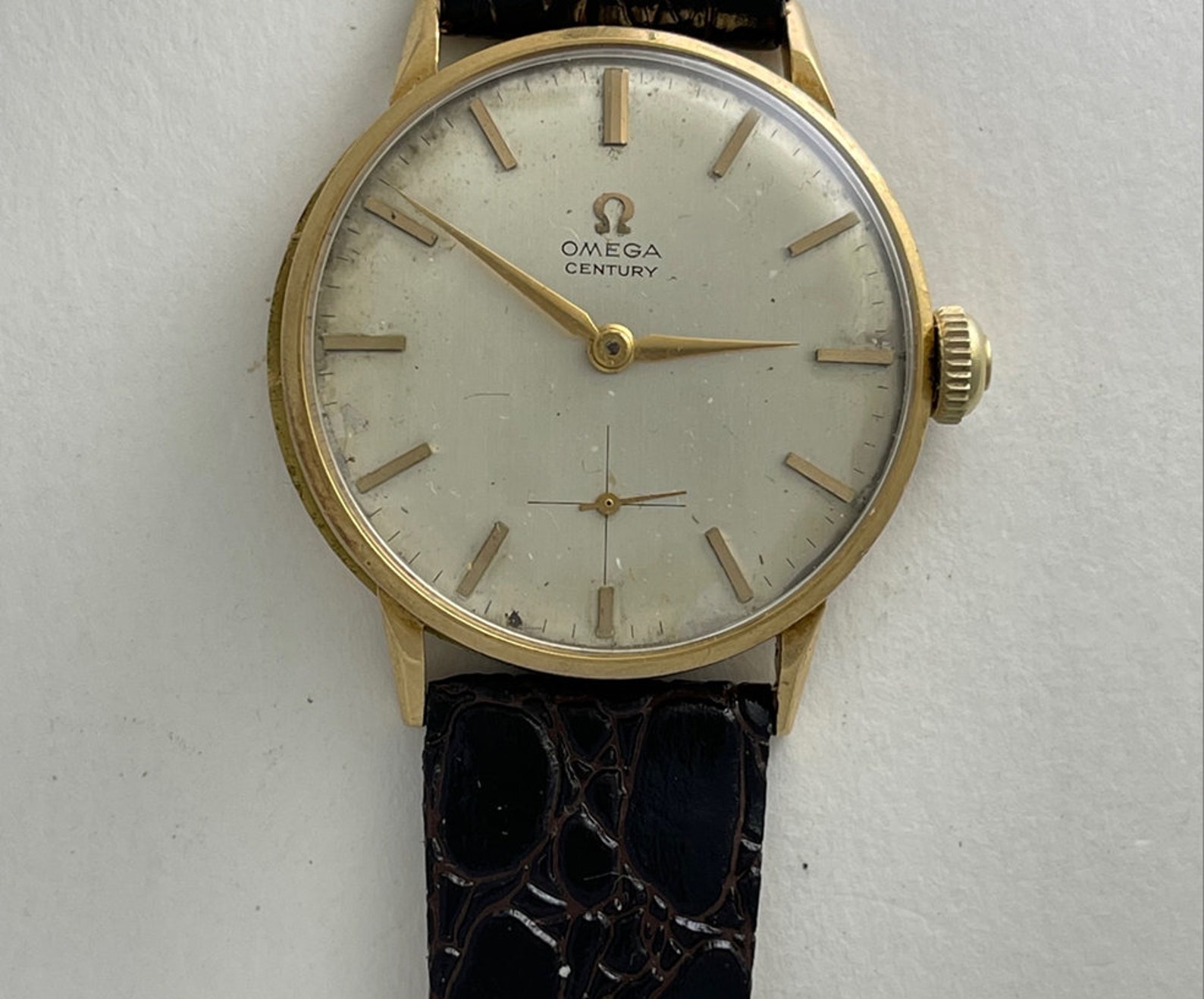 Omega Century Solid 18k(750)gold Classic Dress Ref.121 003cal.269 ...
