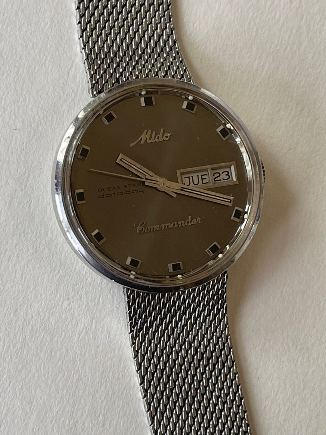 Mido Commander Ocean Star Dotoboy Automatic Calendar Day/date Stainless ...