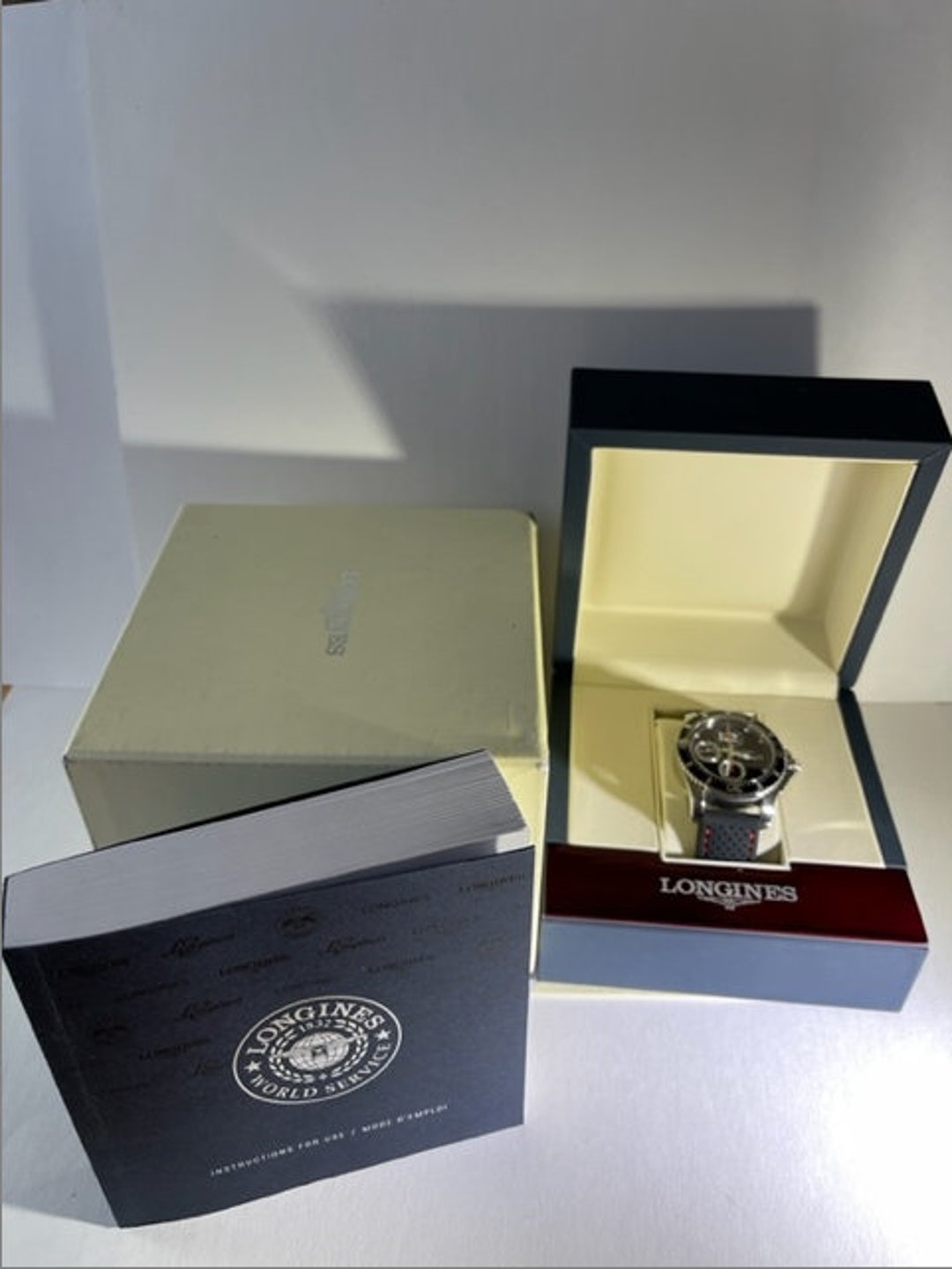 Longines Hydroconquest Chronograph Automatic Quick Set Calendar ...