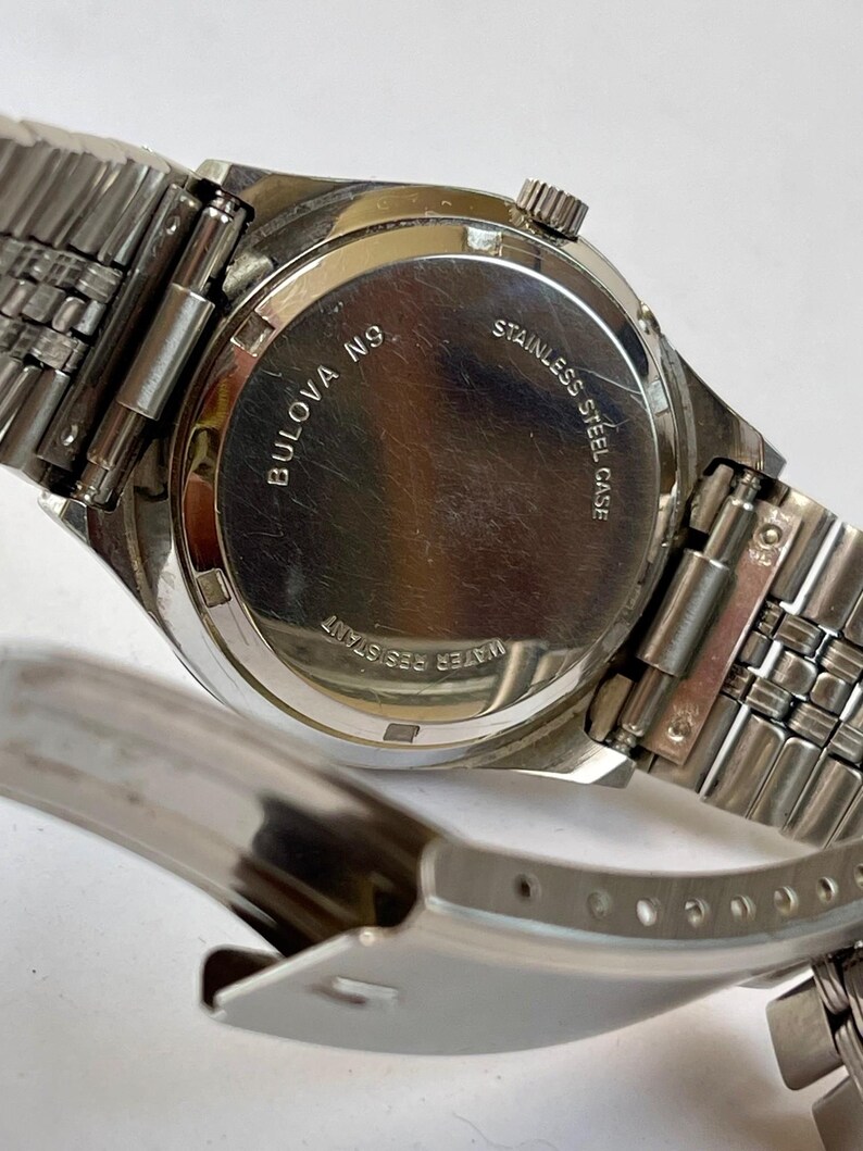 Bulova Accutron Calendar Dual-day Stainless Steel NOS New Old Stock ...