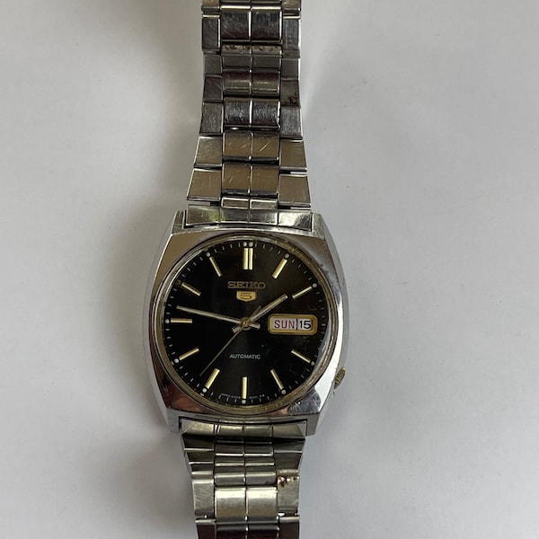 Vintage Seiko 5 - Etsy