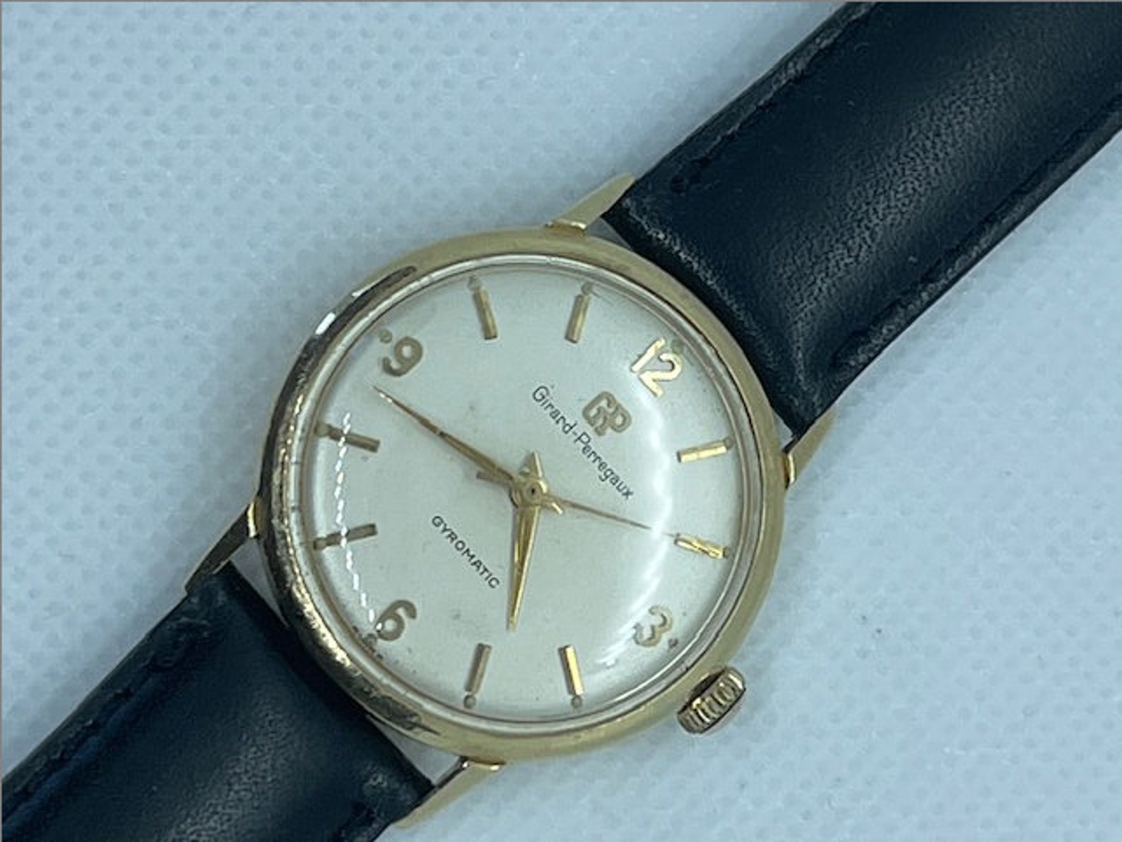 Girard Perregaux Gyromatic Automatic Solid 14K (585)vintage 1962 Swiss ...