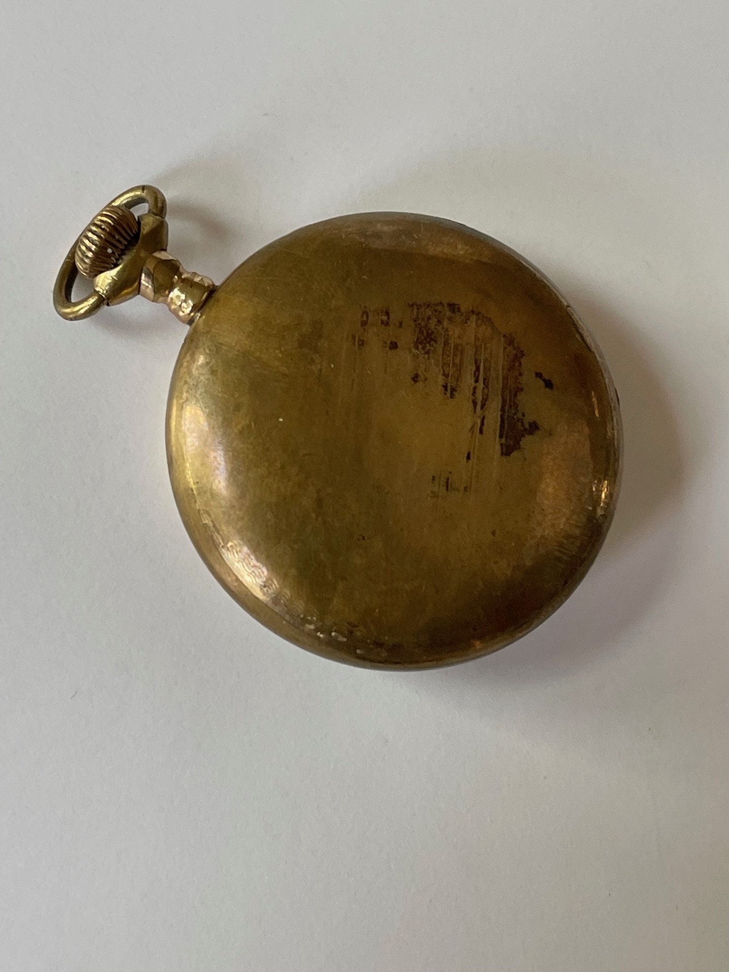 Waltham Military Railroad 14K Gold Filled Antique Pocket Watch 24 Hours ...