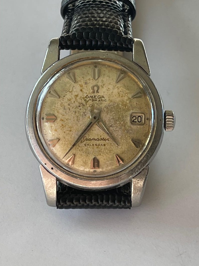 Omega Seamaster Calendar Automatic Date Stainless Steel Cal.505 ...