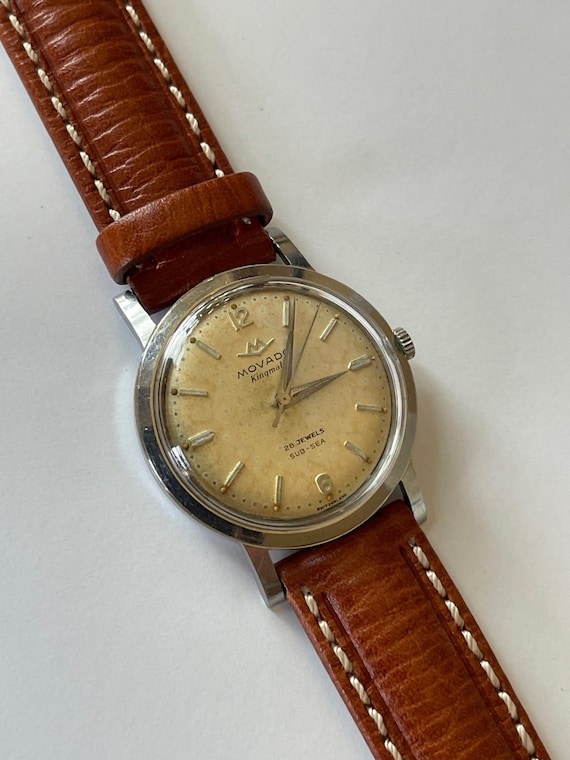 Movado Kingmatic Sub-Sea Tropical Dial Stainless Stee… - Gem