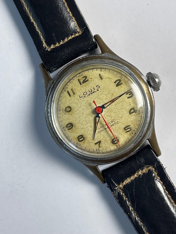 Louis Military Pilot Aviation WWII 1939 Stainless Ste… - Gem