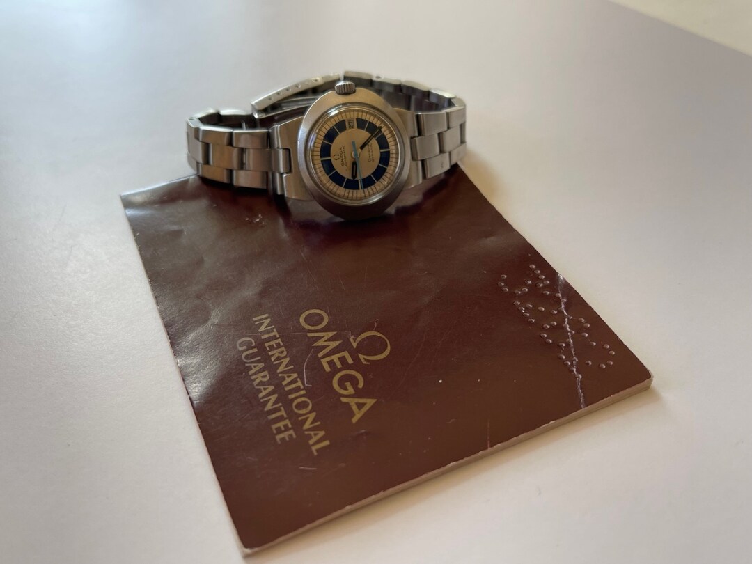 Omega Dynamic Ladies Automatic Calendar Date Two Tone Dial Stainless ...