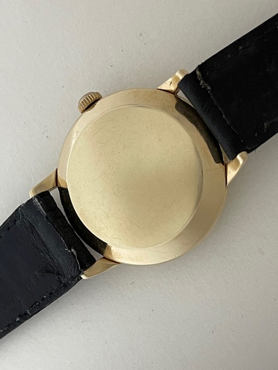 Omega Bumper Automatic Solid 14K(585)Gold Classic Dre… - Gem