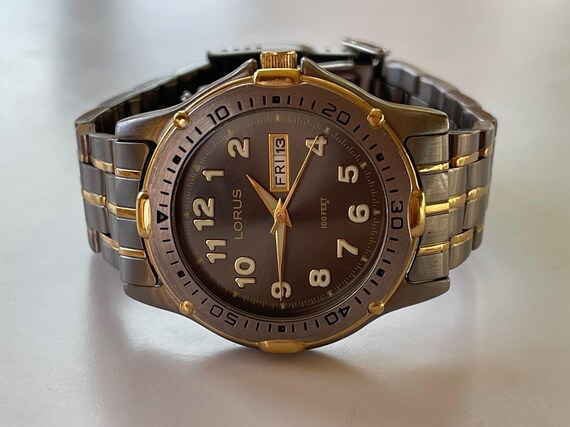 Lorus 100Feet Diver Made by Seiko Calendar Day/Date T… - Gem