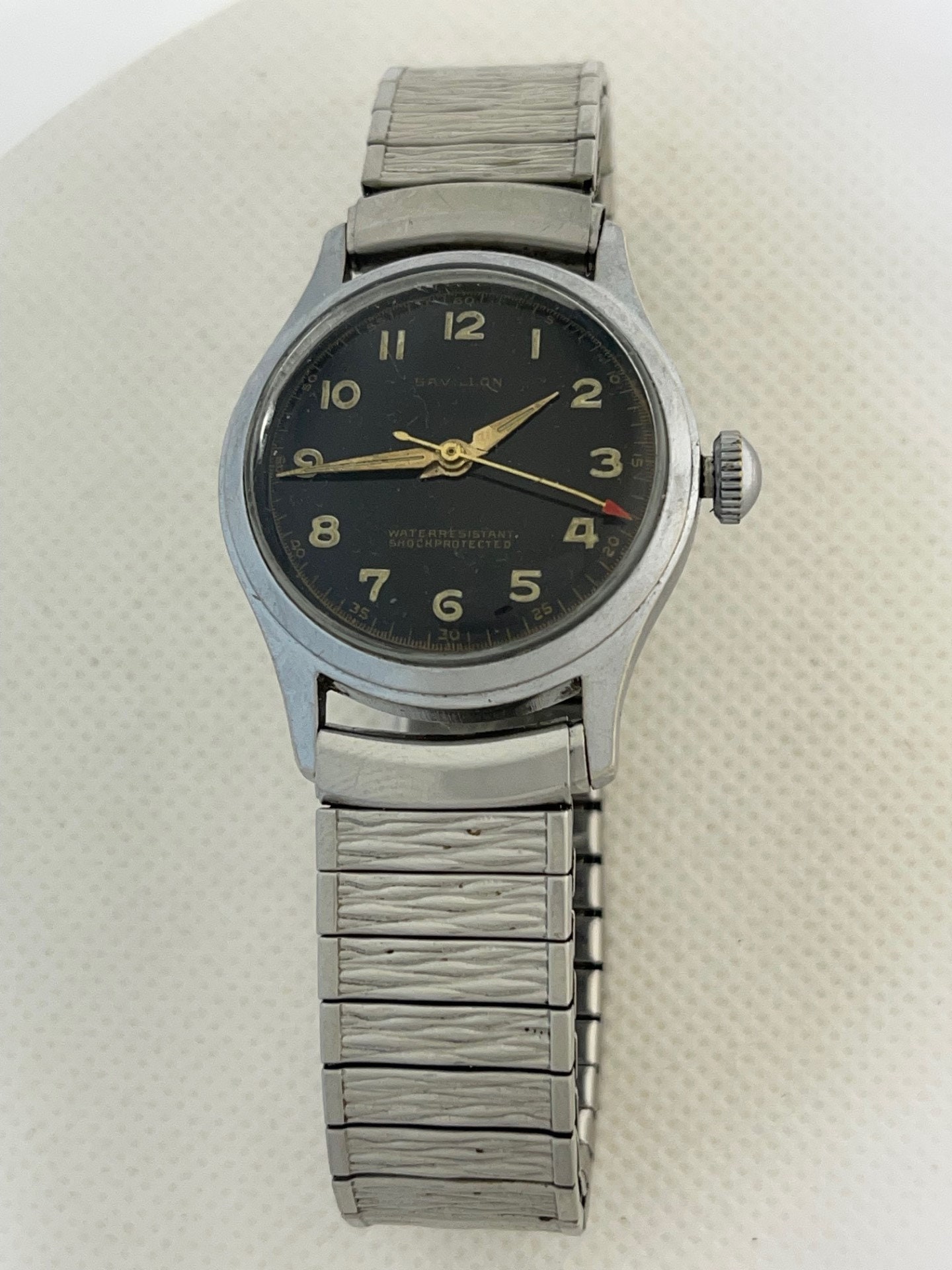 Savillon Military Pilot Aviation WWII 1945 Stainless Steel Screw Down ...