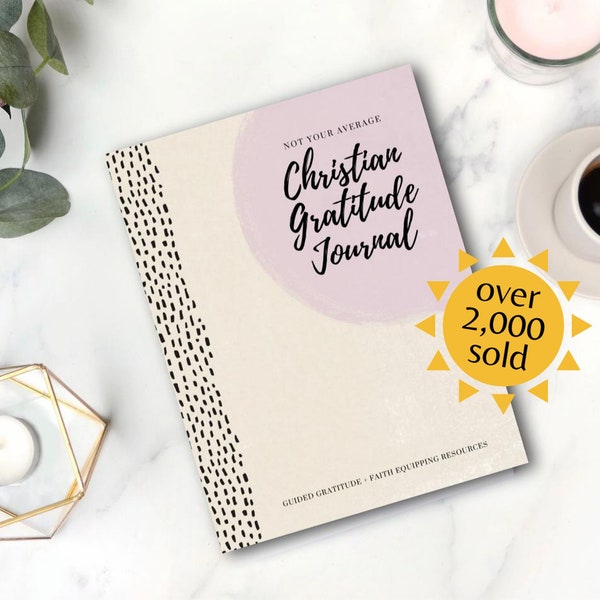 Christian Gratitude Journal - Etsy