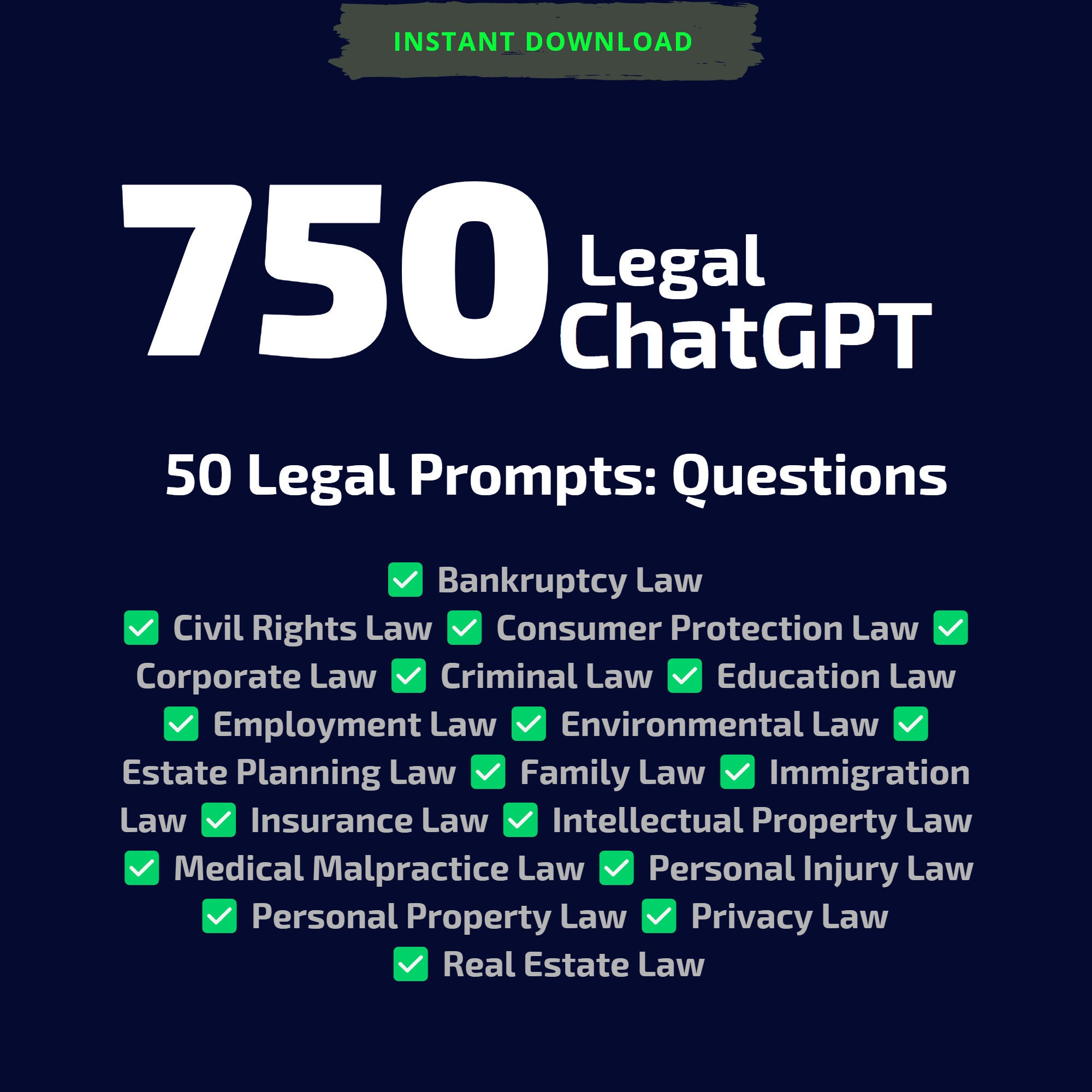 Legal Chatgpt Prompts, GPT: Turn Chatgpt Law Specialist chatgpt Law DIY ...