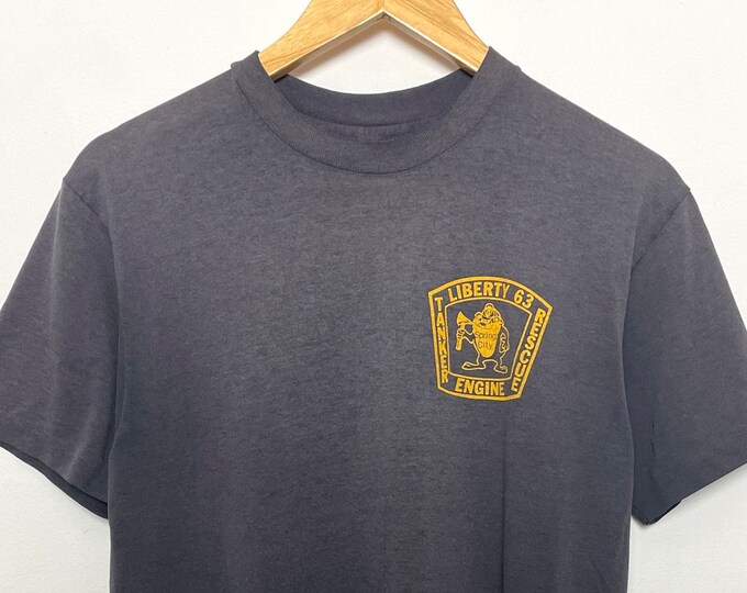 Vintage 1980s Taz Looney Tunes Firefighter Spring City Tanker Engine ...