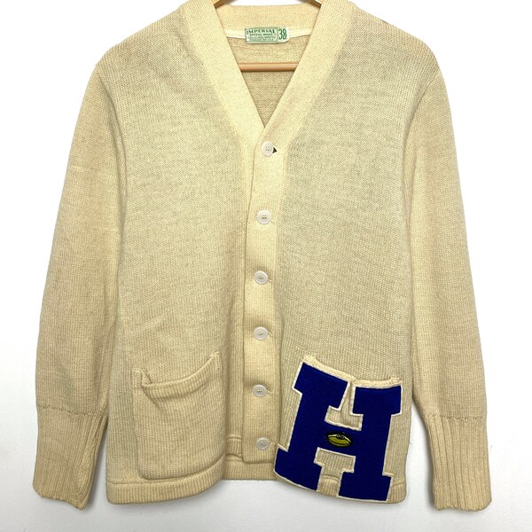 Letterman Sweater - Etsy