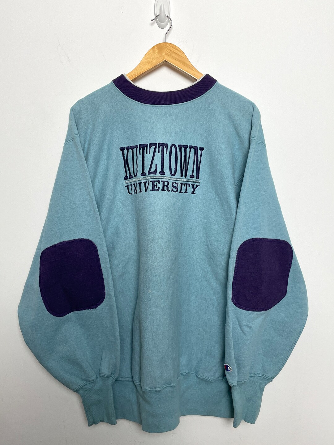 Vintage 1990s Champion Reverse Weave Kutztown University Pennsylvania ...
