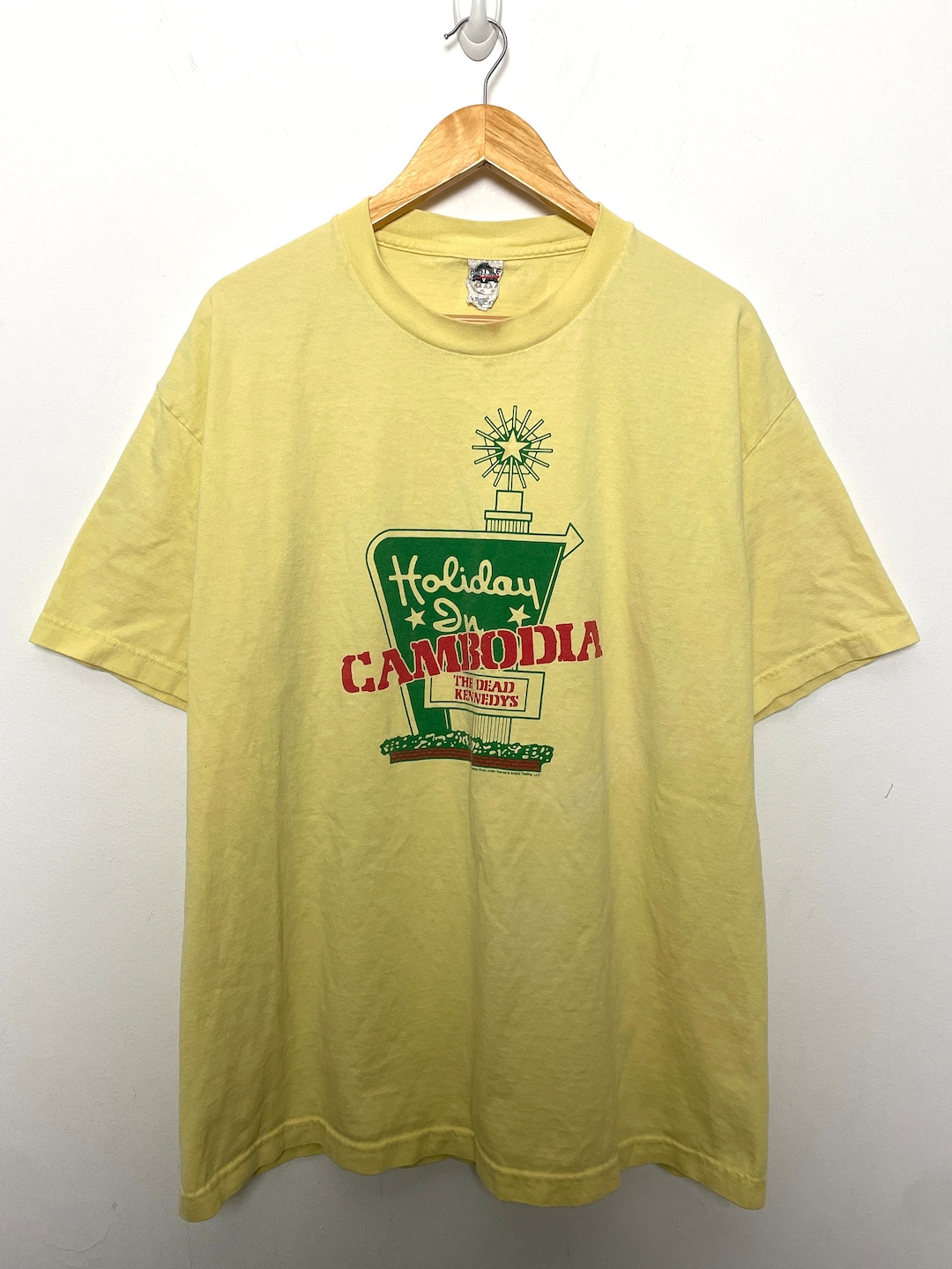 Vintage Dead Kennedys Holiday Inn Cambodia Punk Rock Graphic Band Tee ...