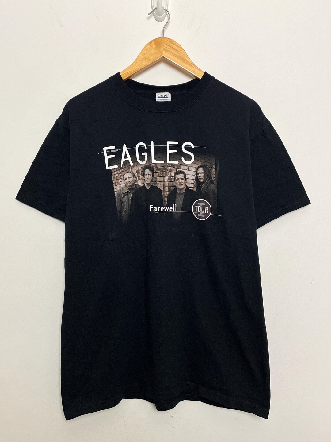 Vintage 2005 Eagles Farewell Tour Rock Music Concert Graphic Tee Shirt ...