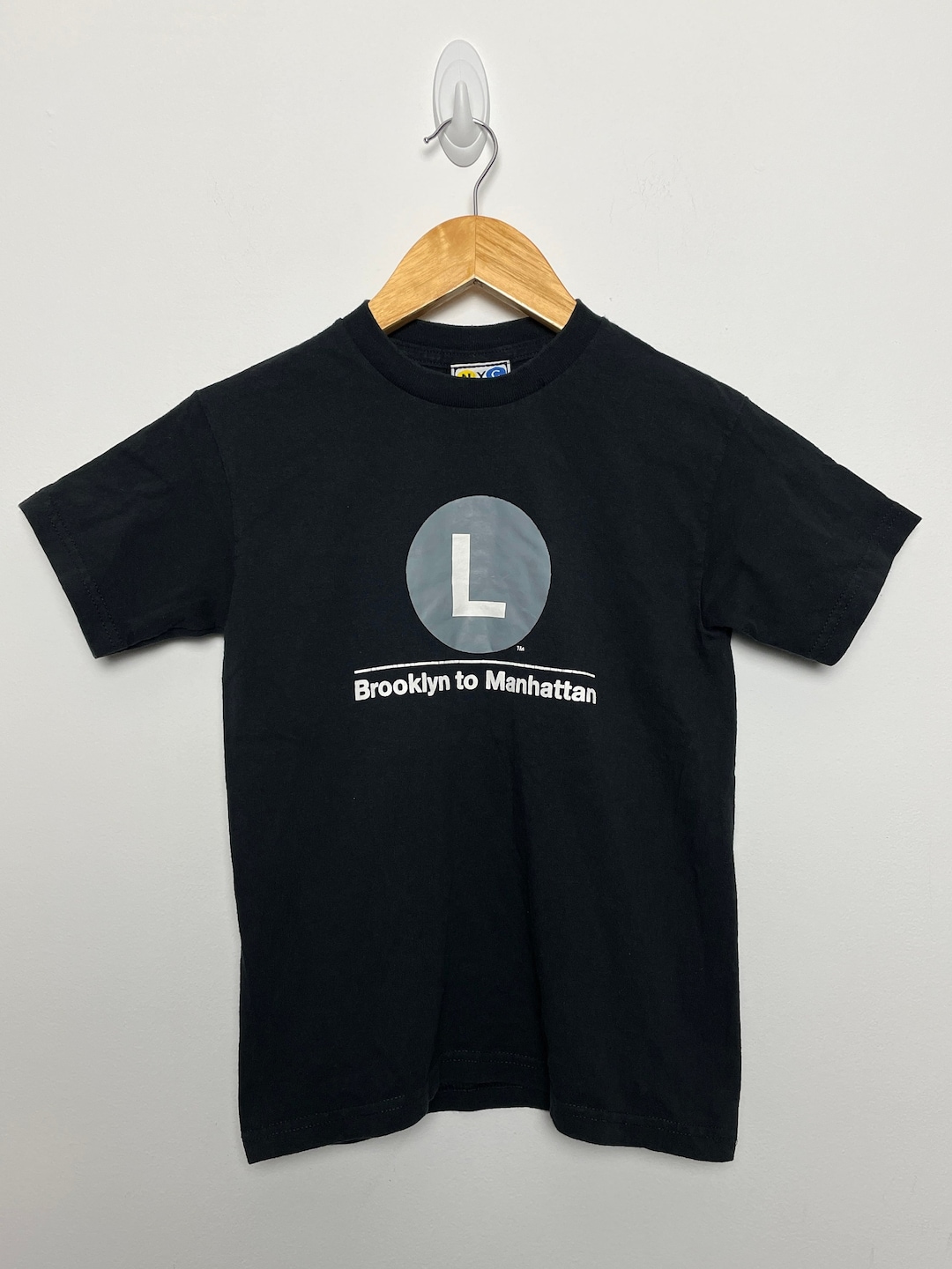 Vintage 1990s New York City MTA Subway Line L Train Brooklyn to ...