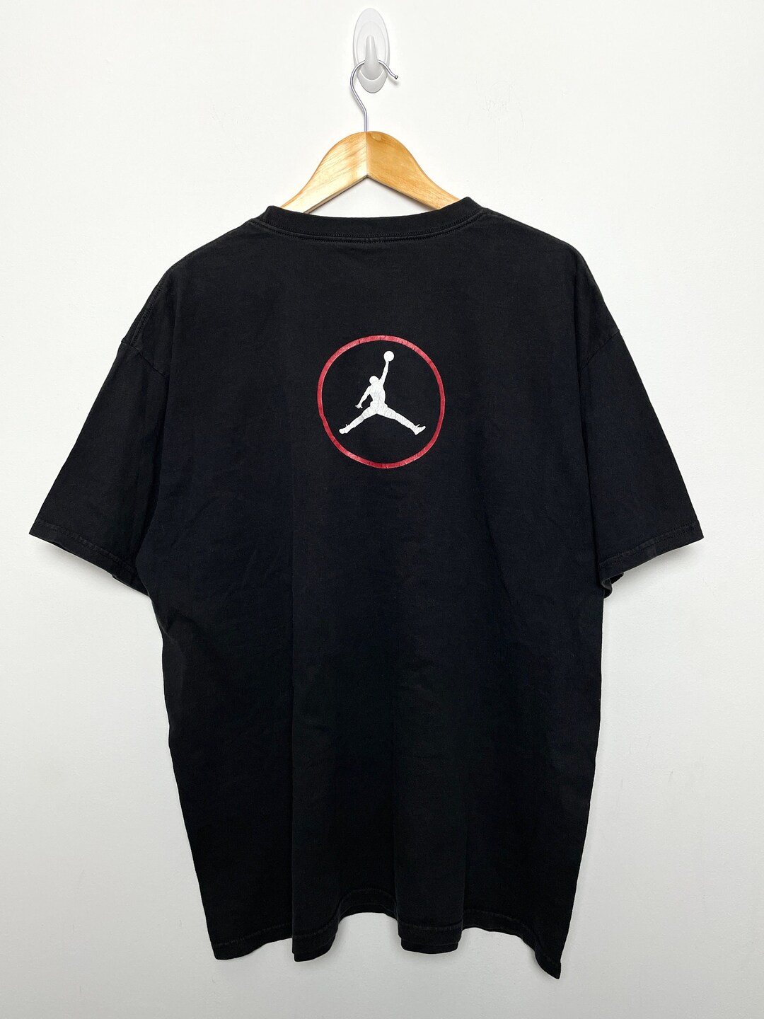 Early 2000s Y2k Michael Jordan Nike Spell Out Jumpman Logo Graphic ...
