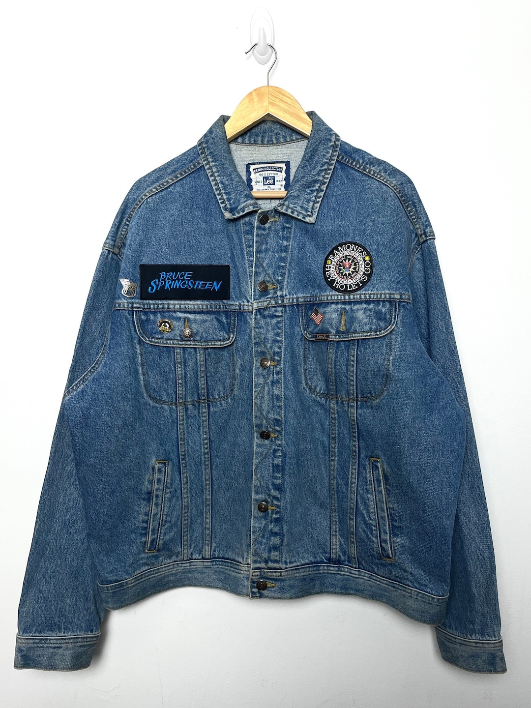 2002 Lee Denim Collection Rock N Roll Punk Bruce Springsteen Ramones ...
