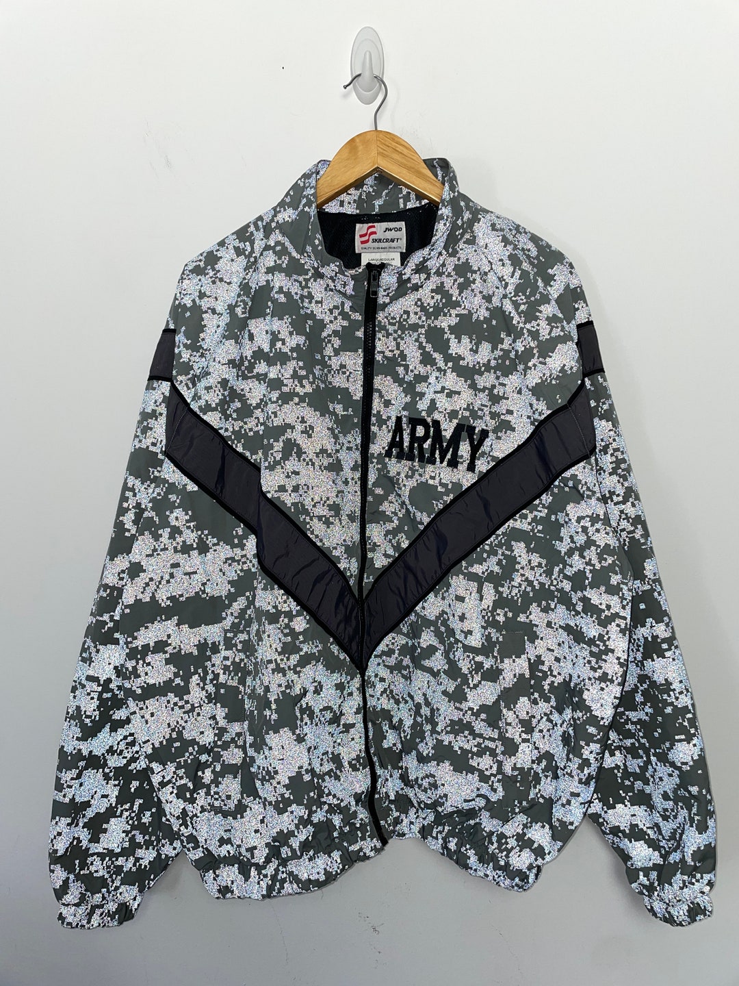 Vintage 1990s US Army Spell Out Logo Digital Camouflage 3M - Etsy