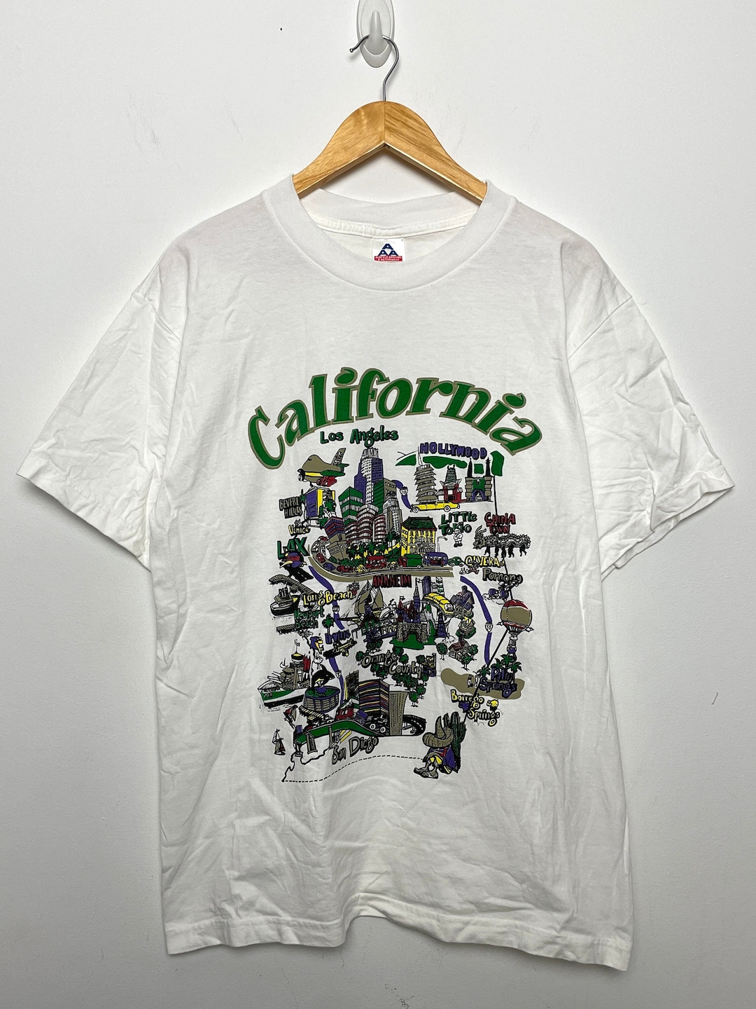 Vintage 1990s Southern California Los Angeles Hollywood San Diego ...