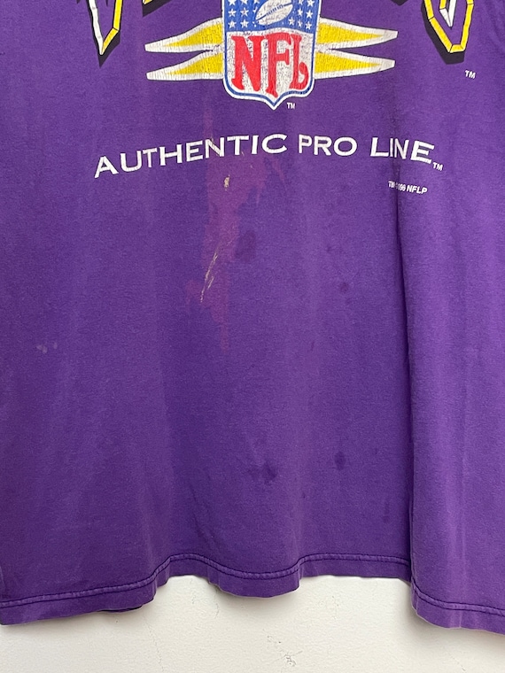 Vintage 1996 Minnesota Vikings Logo Athletic Pro Line… - Gem