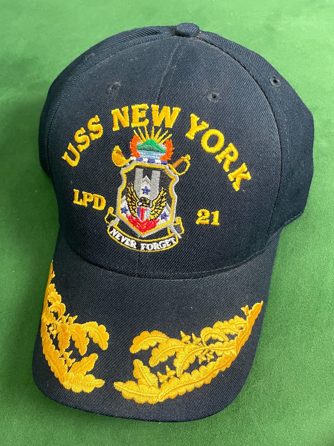 Vintage 2000s USS New York United States Navy Transport Dock Military ...