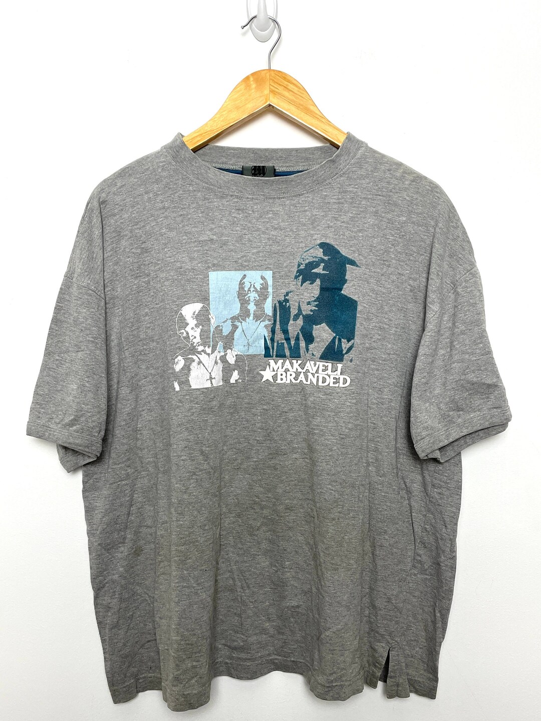 Early 2000s Makaveli Branded Tupac Shakur Hip Hop Graphic Rap Tee Shirt ...