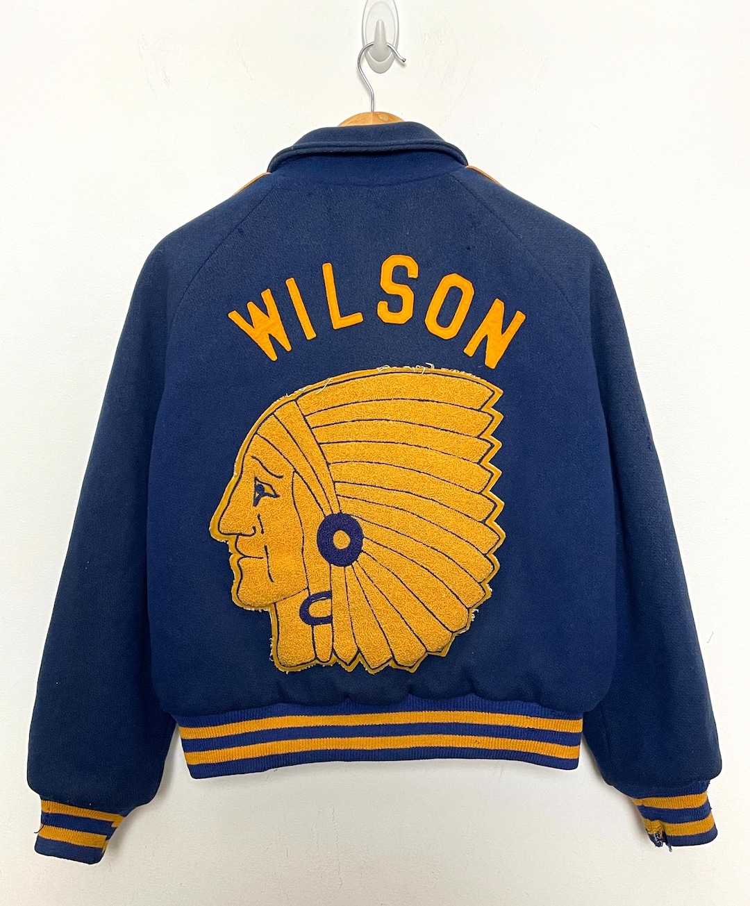 Vintage 1960s Wilson Warriors Easton Pennsylvania Spell Out Patch ...