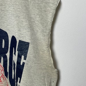 Vintage 1990s Pine Forge Baseball Catcher Batter Graphic Cutoff Tank ...