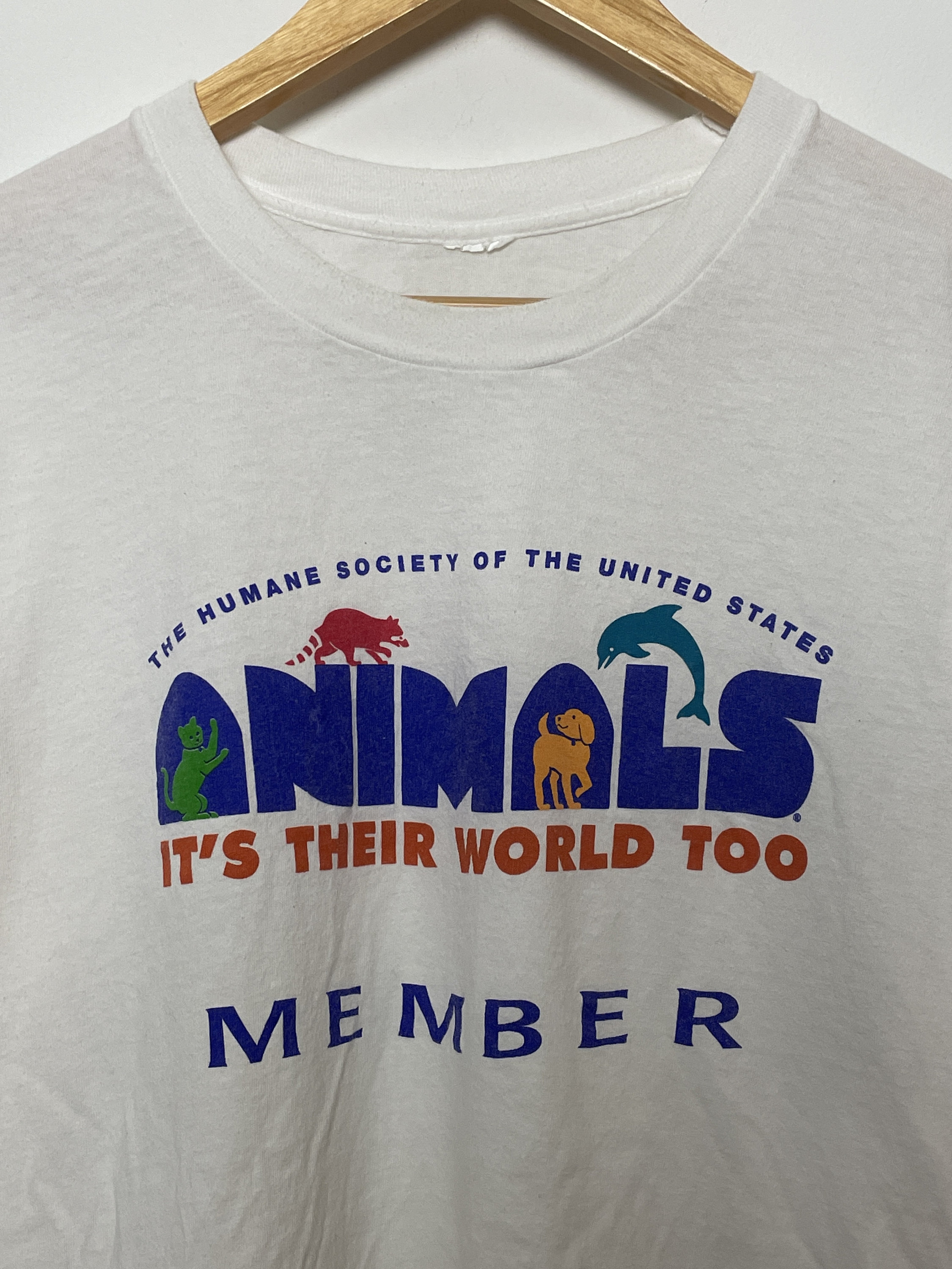 Vintage 1990s Humane Society of the United States "its Their World Too ...