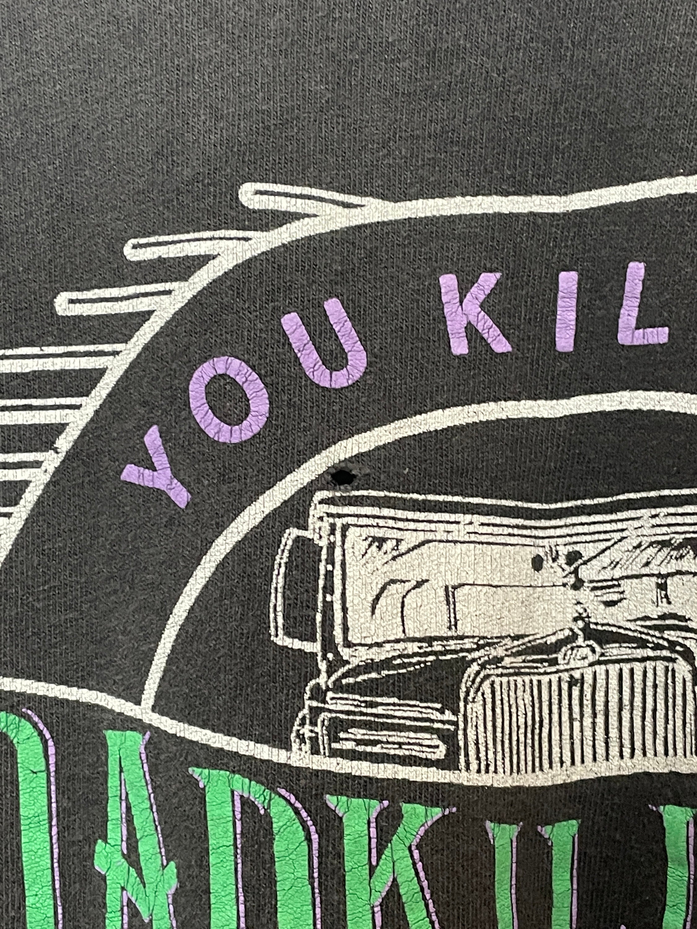 Vintage 1990s Roadkill Cafe Menu south of the - Etsy